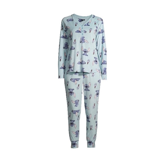 Disney | Intimates & Sleepwear | Nwt Stitch Womens 3piece Pajama Set ...
